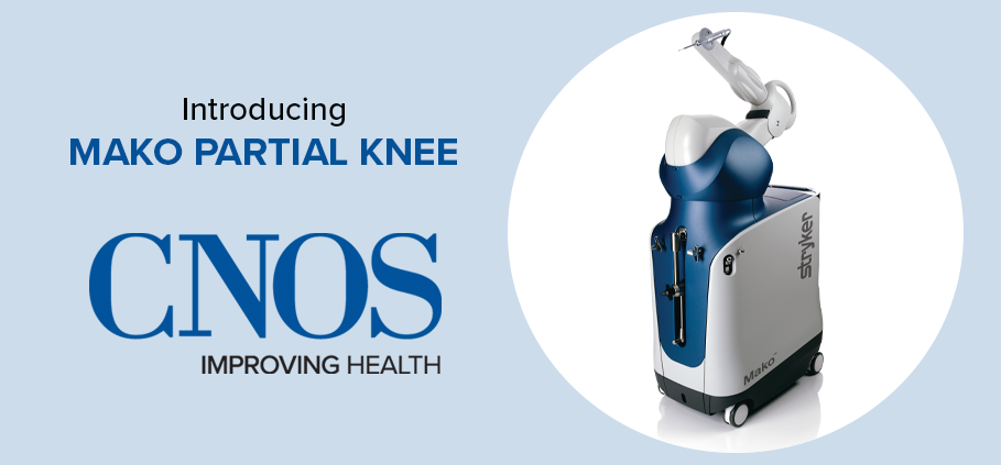 Mako Robotic-Arm - Partial Knee | CNOS, PC